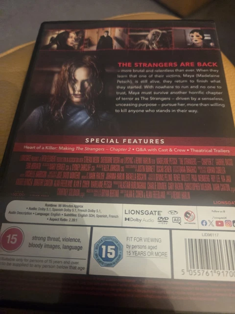 THE SYRANGERS CHAPTER 2 dvd LIKE NEW SUPER HORROR WATCHED ONCE 15 2025 ...