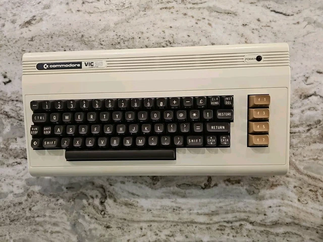 VINTAGE COMMODORE VIC- 20 Computer UNTESTED AS IS For Parts Read ...