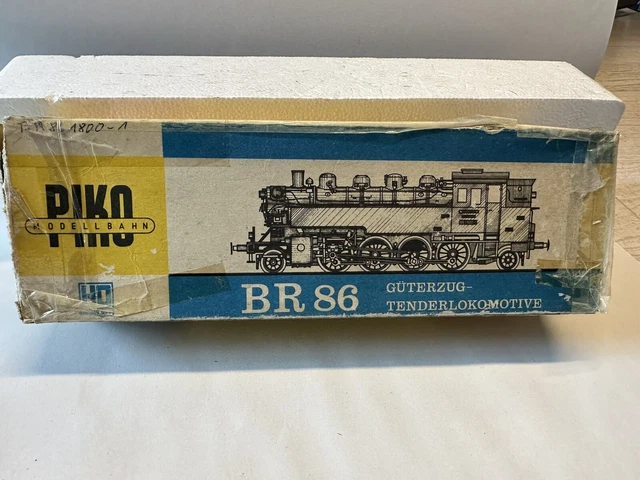 PIKO DAMPFLOK TENDERLOKOMOTIVE BR 86 1800-1 Spur H0 in OVP EUR 5,50 - PicClick DE