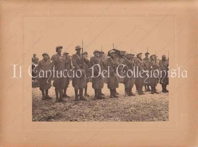 WW2 SOLDATI MVSN DICAT CONTRAEREA sull’attenti Fotografia militare EUR ...