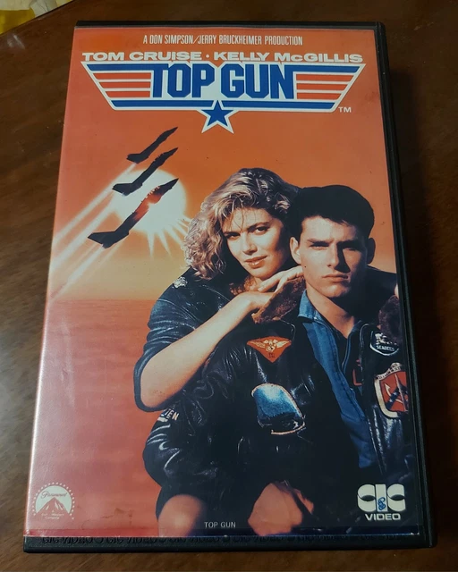 TOP GUN (1987) VHS - Tom Cruise e Kelly McGillis - CIC video - Serie ...