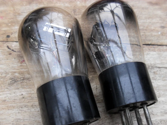 2 X VINTAGE valve tube unusual no markings £9.50 - PicClick UK
