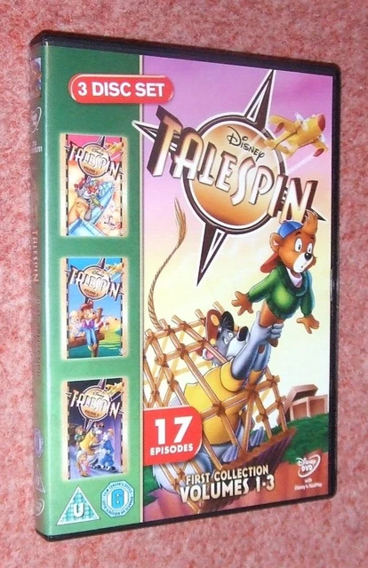 TALESPIN VOLUMES 1-3, 17 Episodes of Disney's Tale Spin, UK R2 DVD £9. ...