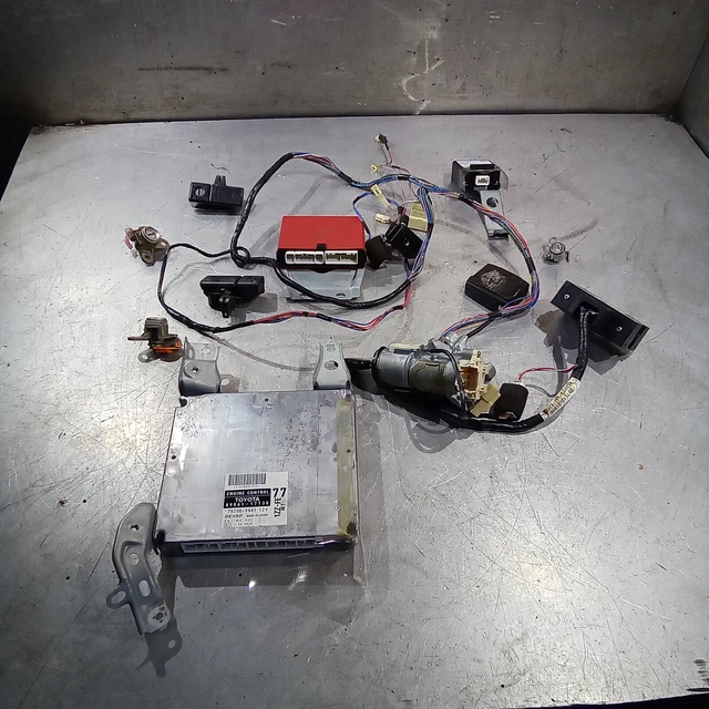 TOYOTA MR2 ROADSTER Mk3 1999-2007 1ZZ-FE Engine ECU Lock Set Kit 89661 ...