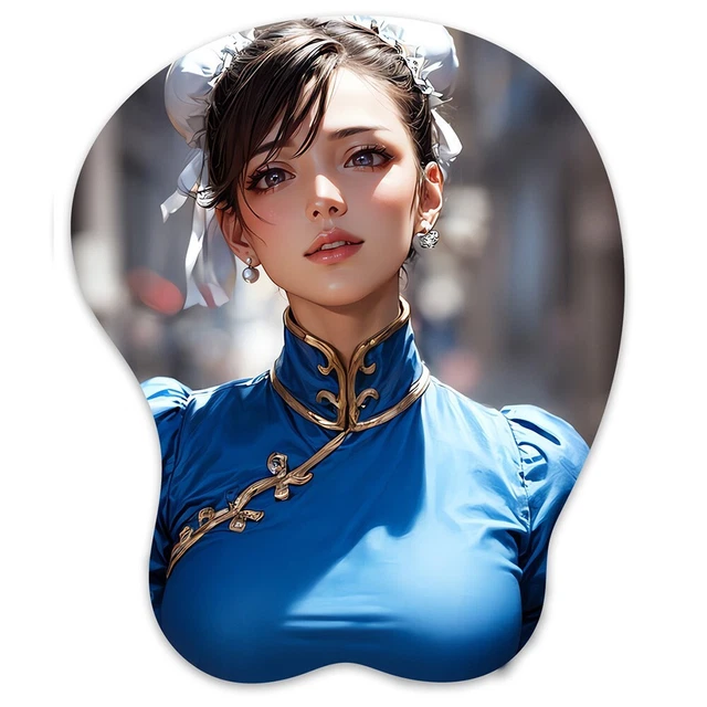 3D MOUSE PAD Oppai Mousepad with Wrist Rest Anti-Slip Pain Relief Mat ...