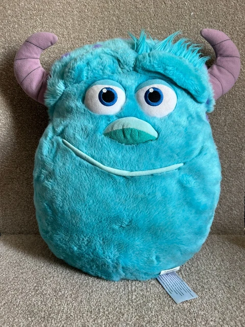 DISNEY PIXAR - Sully - Monsters Inc - Cushion - Soft Cuddly - Blue ...
