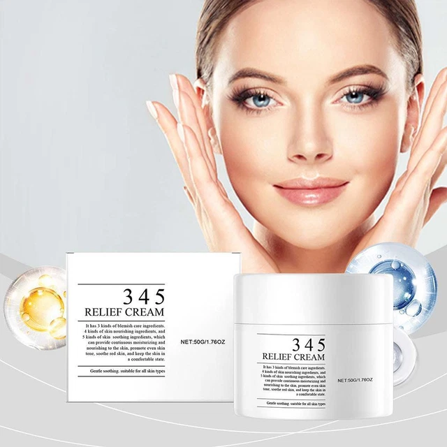 345 RELIEF CREAM | Daily Face Moisturizer | Blemish Relief Soothing NEW ...