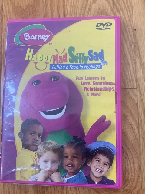 BARNEY HAPPY MAD Silly Said Putting A Face To Feelings DVD $10.35 ...