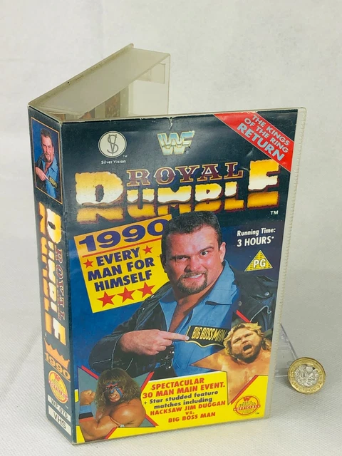 ROYAL RUMBLE 1990 WWF WWE VIDEO TAPE VHS Original Mouldy Old EUR 25,52 ...