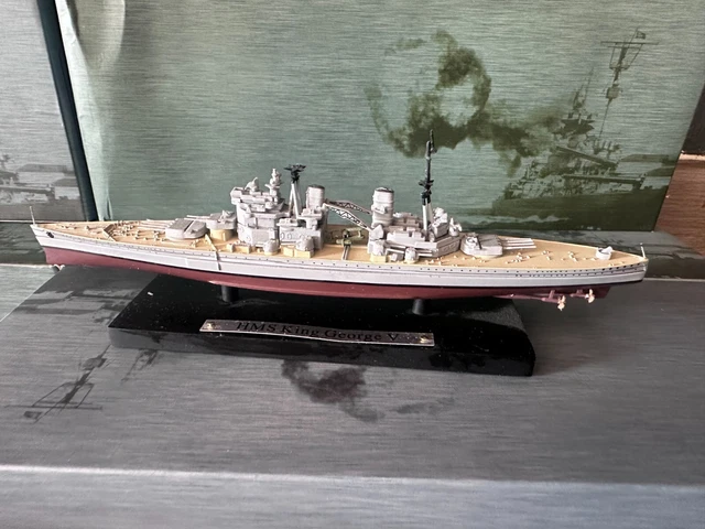 HMS KING GEORGE V Atlas Editions Collection DeAgostini Battleships ...
