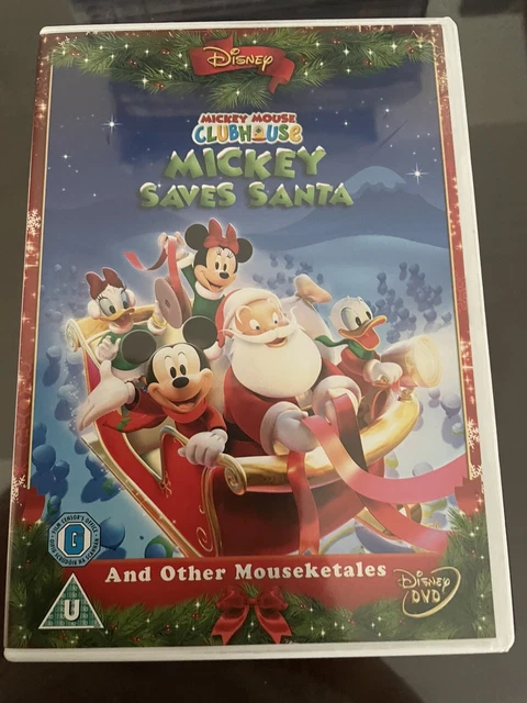 MICKEY MOUSE CLUBHOUSE: Mickey Saves Santa and Other Mouseketales DVD ...