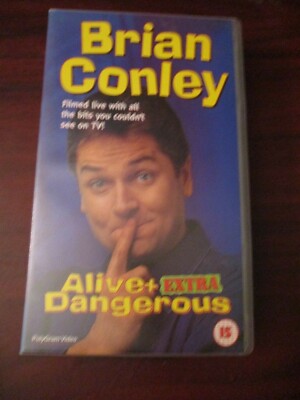 BRIAN CONLEY ALIVE and Extra Dangerous VHS Video Tape (NEW SEALED) £7. ...