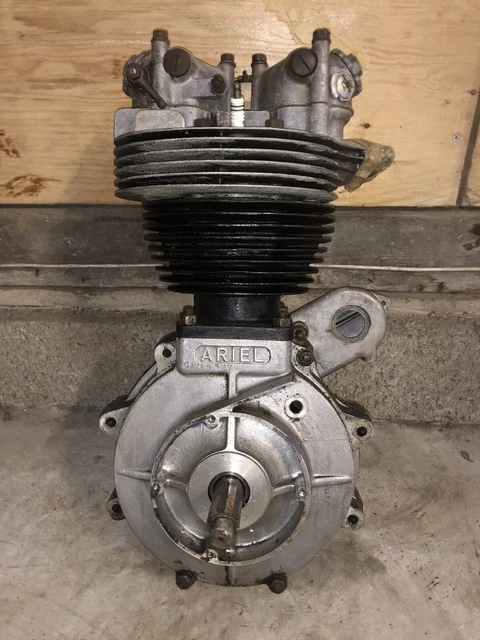 ARIEL NH 350 Vintage Motorcycle Engine, CAMA, 1958-59. Single Cylinder ...