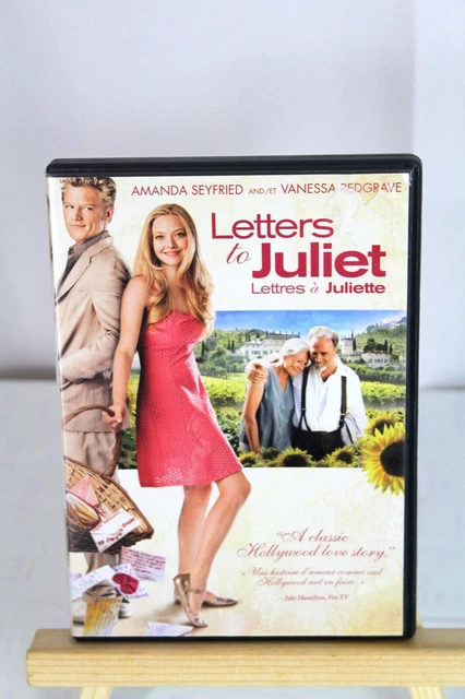 LETTERS TO JULIET (DVD, 2010) Amanda Seyfried Vanessa Redgrave $8.00 ...