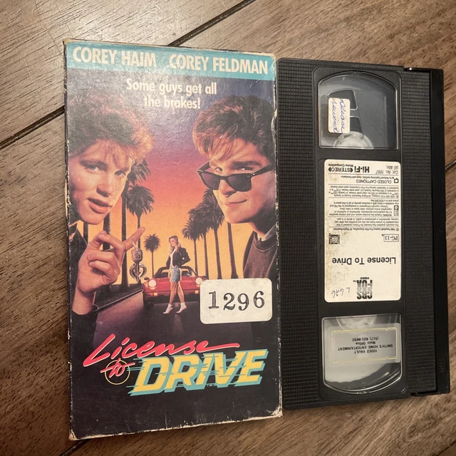 LICENSE TO DRIVE Corey Haim & Feldman VHS 1988 Rare £17.69 - PicClick UK
