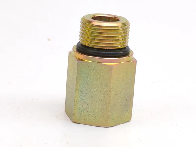 PARKER 8-1/2 F5OG-S 3/4-16” Male SAE-ORB X 1/2" Straight Port Adapter ...