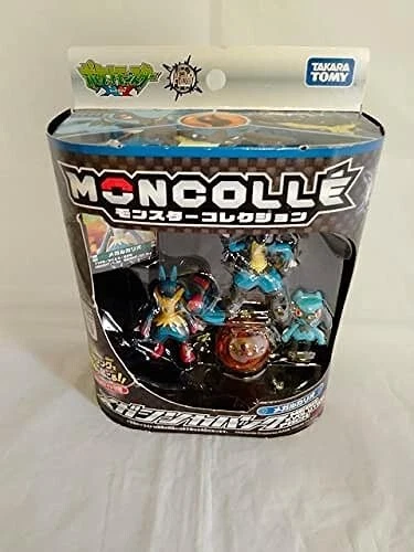 POKEMON MONSTERS COLLECTION Mega Evolution Pack Figure Mega Lucario £ ...
