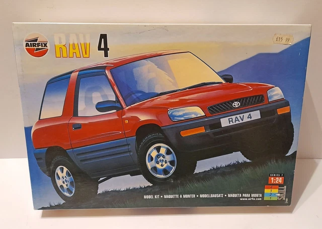 AIRFIX TOYOTA RAV 4 1/24 Scale Model Kit £13.54 - PicClick UK