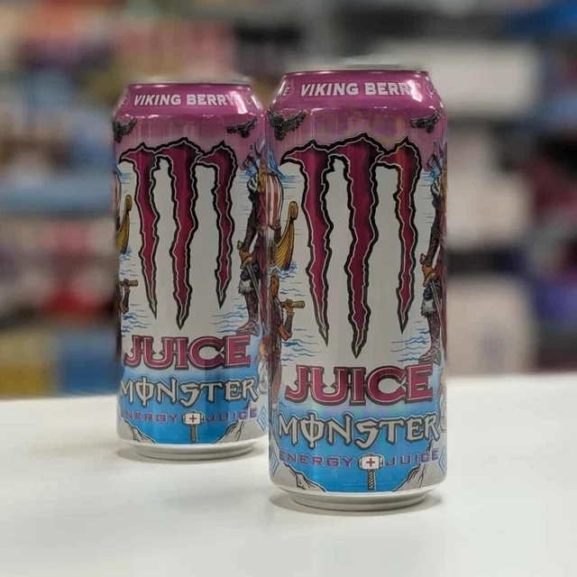 MONSTER JUICE VIKING Berry 473ml x 2 Cans USA Import £14.99 - PicClick UK