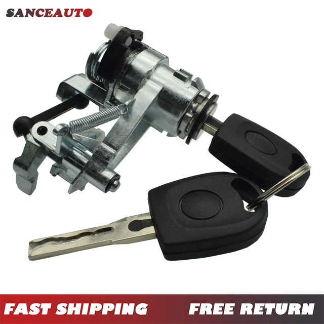 TAILGATE REAR BOOT Lock Barrel with 2 Keys For VW MK4 Golf Lupo Seat ...