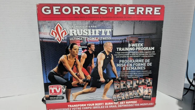 GEORGES ST-PIERRE UFC Rushfit ultimate home fitness DVD sealed (B ...