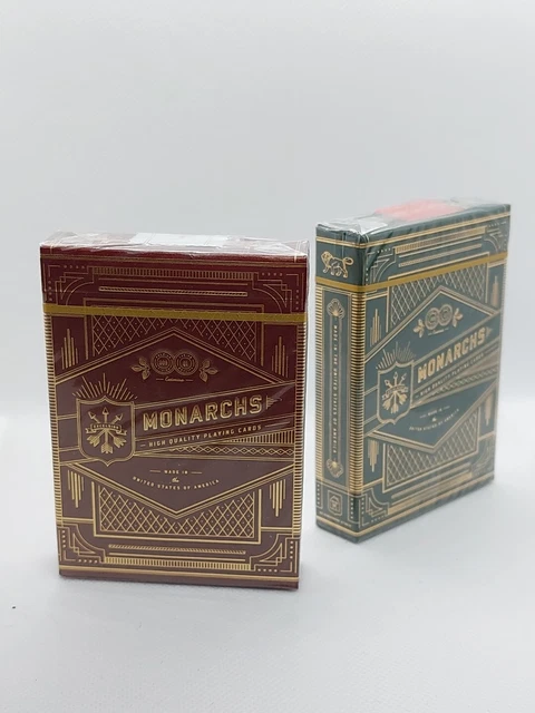 MONARCHS V2 THEORY 11 set carte da gioco carte poker magic cardistry EUR 47,99 - PicClick IT