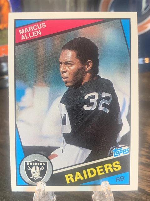 1984 TOPPS MARCUS Allen #98 Football Los Angeles Raiders EUR 2,18 ...