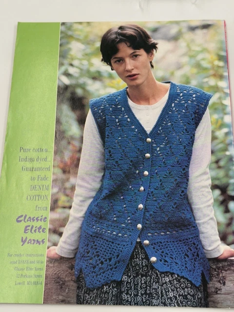 VOGUE KNITTING INTERNATIONAL Magazine: Crochet 1994 Issue £11.30 ...
