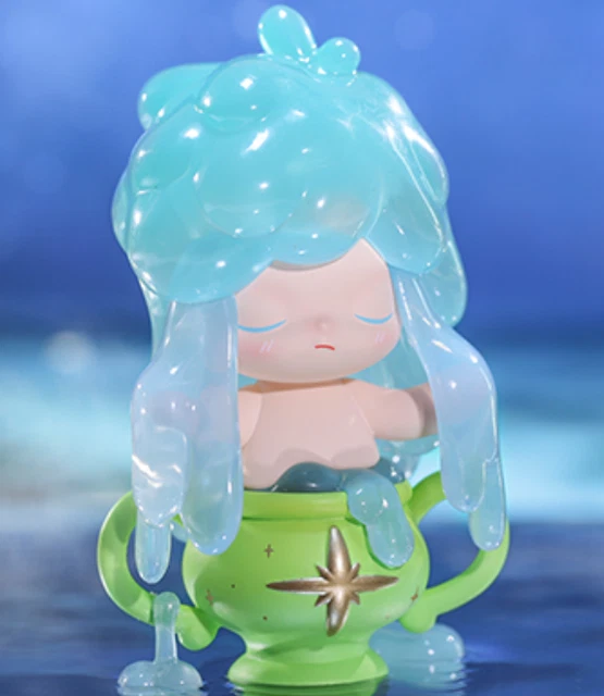 POPMART X DIMOO WORLD Zodiac Series Aquarius mini designs action figure ...