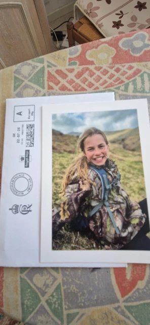 PRINCESS CHARLOTTE OF Wales 2025 10th 's birthday Envelop included EUR ...