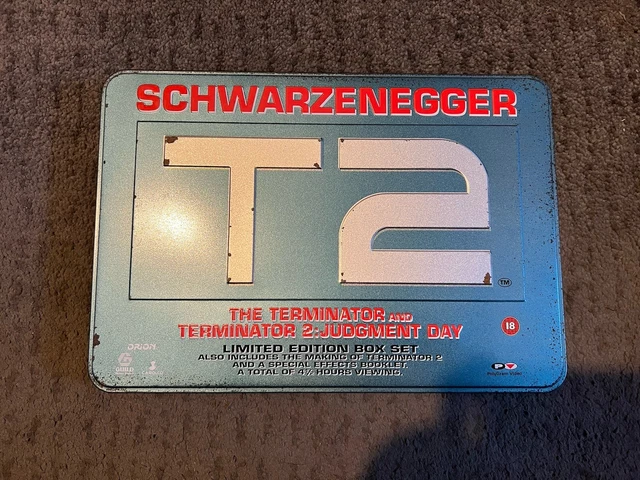 TERMINATOR/TERMINATOR 2 - Limited Edition Box Set (VHS) Vintage Rare £ ...