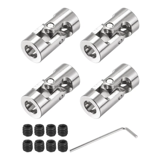 ACCOPPIAMENTO ALBERO GIUNTO universale rotante da 6 mm a 6 mm L23 x D11 ...