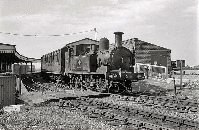ORIGINAL 35MM B&W Negative of ex SR O2 0-4-4T W35 "Freshwater" Ryde 08. ...