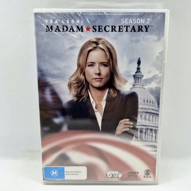 MADAM SECRETARY - Season 2 DVD Region 4 NEW SEALED Political Drama Tea ...
