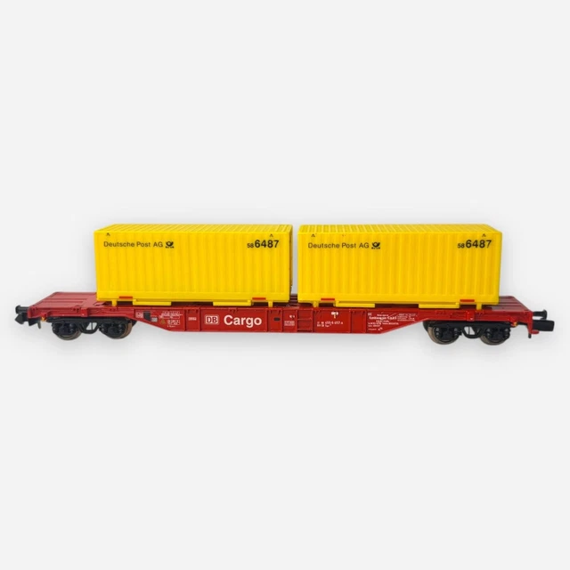 SPUR N · Minitrix · Container-Tragwagen 2 Container Deutsche Post AG ...
