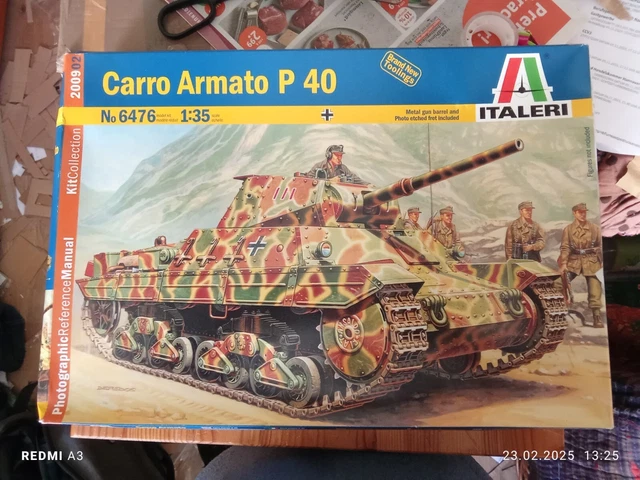 ITALERI 6476 CARRO Armato P 40 1:35 ORIGINAL VERSIEGELT EUR 11,50 - PicClick DE