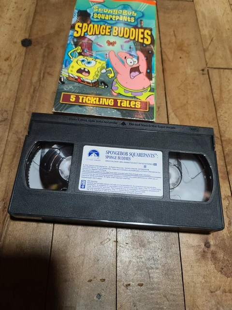 NICKELODEON SPONGEBOB SQUAREPANTS - Sponge Buddies 2002 VHS Tape £4.73 ... NICKELODEON SPONGEBOB SQUAREPANTS - Sponge Buddies 2002 VHS Tape £4.73 ...