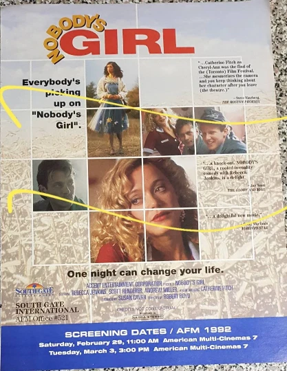 REBECCA JENKINS AND Scott Renderer in Robert Boyd's Nobody's Girl ...