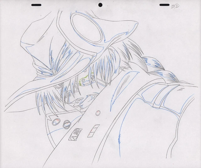 HELLSING ULTIMATE ANIME Douga Drawing Art for Cel Pip Bernadotte ...
