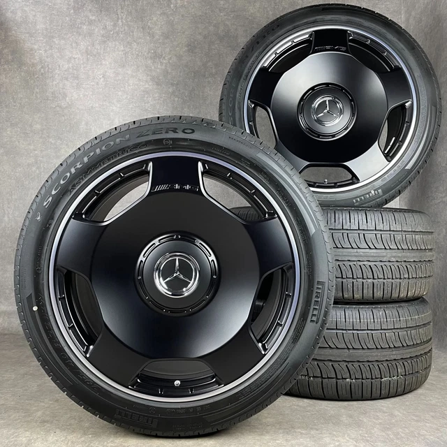 ROUES D'ÉTÉ MERCEDES G63 AMG 22 " Original Monobloc A4634014100 W463 ...