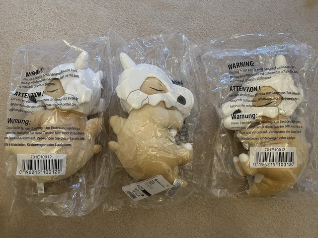 OFFICIAL POKÉMON CENTER Sleeping Cubone Plush 12.5” Soft Toy 💤💀 £63.07 ...