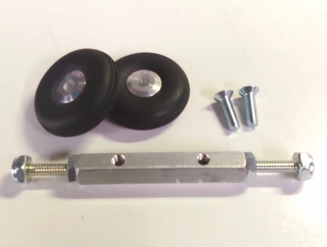 BANZAIBARS WHEELIE BAR - Spare Wheel and Axle Set EUR 13,77 - PicClick FR