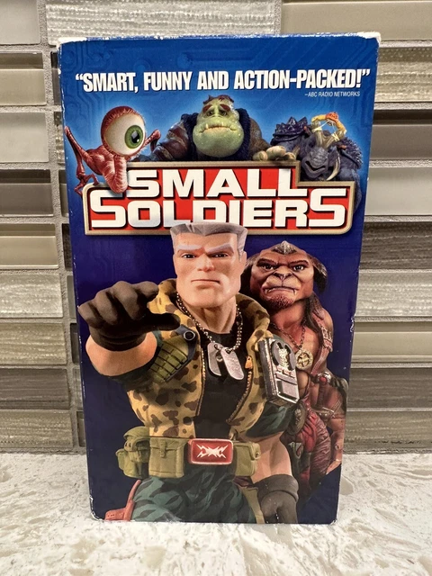 SMALL SOLDIERS VHS DreamWorks 1998 Cardboard Slipcover VHS Very Good ...
