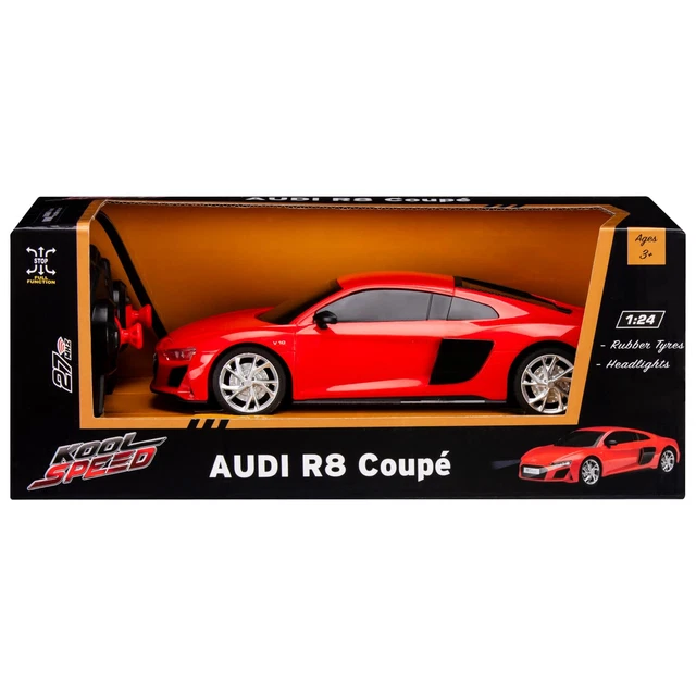 NEW KOOL SPEED Audi R8 Coupe RC Replica Car 1:24 scale Remote ...