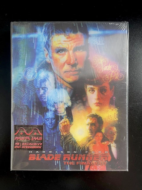 BLADE RUNNER MANTA Lab - 4K Uhd Blu-Ray Double Lenticular Steelbook New ...