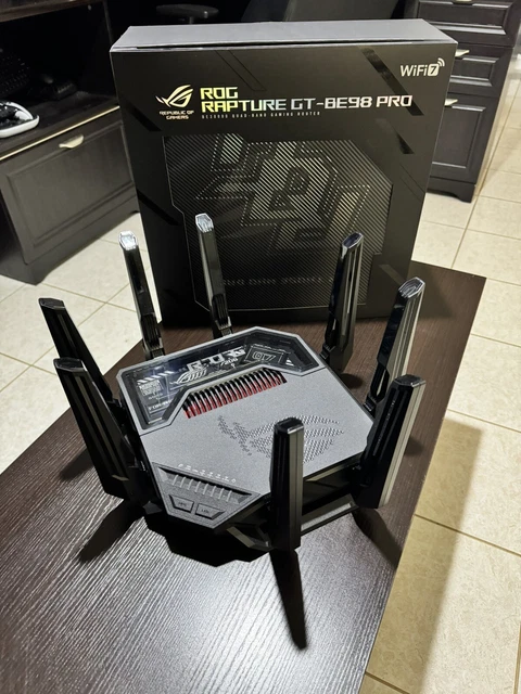 ASUS ROG RAPTURE GT-BE98 PRO WiFi 7 Gaming Router $660.00 - PicClick