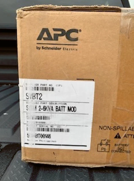 APC SYBT2 UPS Symmetra 2U 2-6kVA Battery Module - Beige Brown Box $749. ...