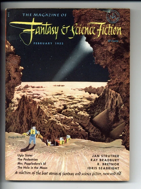MAGAZINE OF FANTASY and Science Fiction Vol. 3 #1 VG+ 4,5 1952 EUR 16 ...