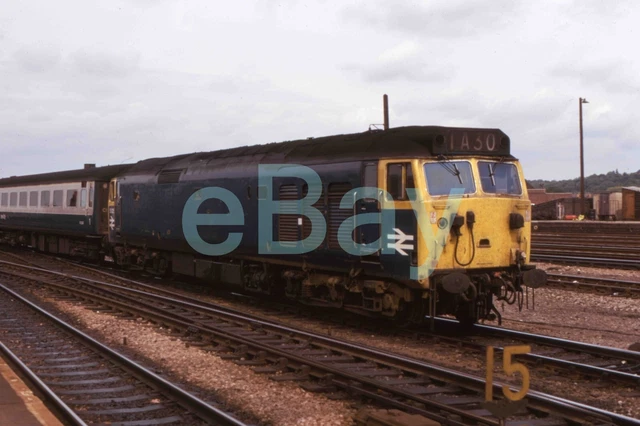 35MM RAILWAY SLIDE of Class 50 50025 @ Reading Copyright to Buyer £4.99 ...