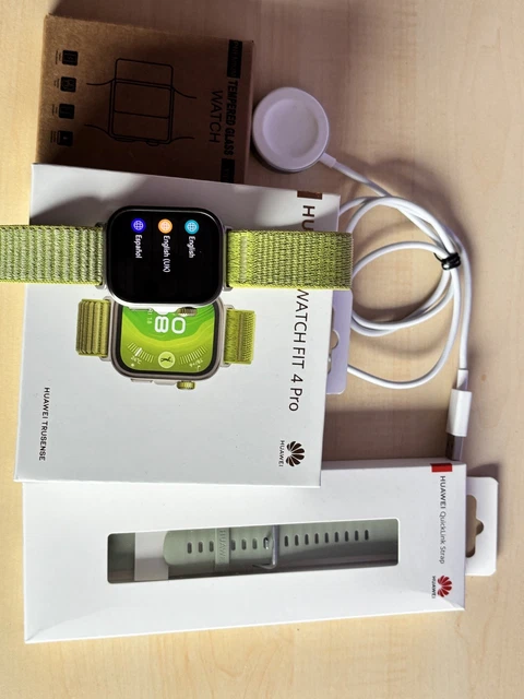 HUAWEI WATCH FIT 4 Pro Smartwatch bis zu 10 Tage Akku IOS u.Android Top ...